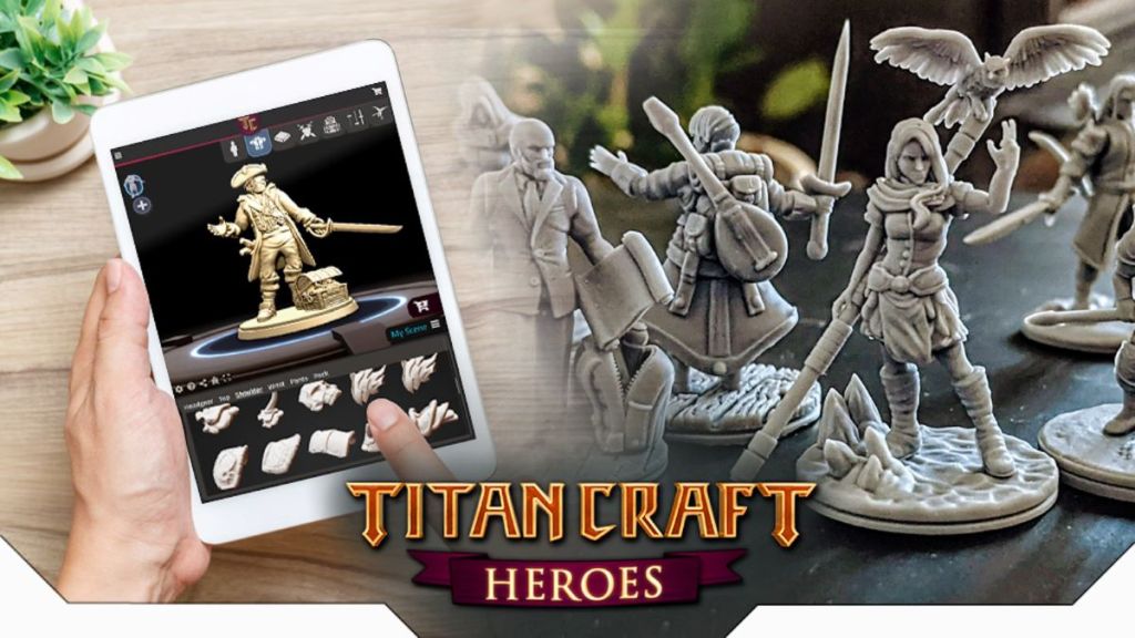 TitanCraft Changes the Game For Custom Minis - The Game of Nerds